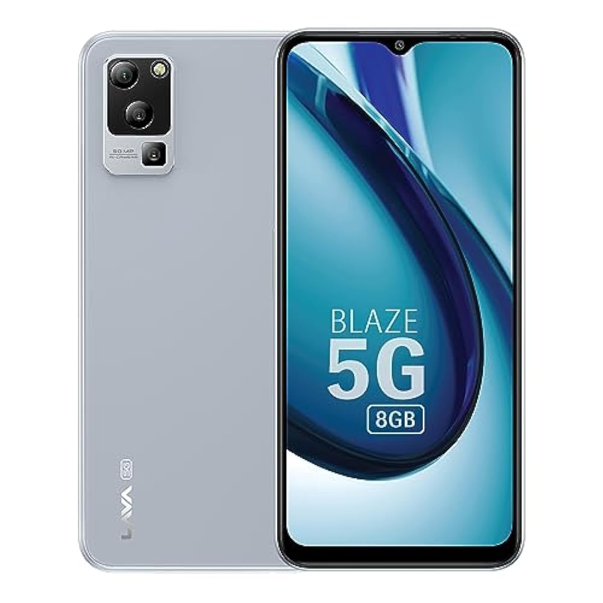 Lava Blaze 5G (Glass Blue, 6GB RAM, UFS 2.2 128GB Storage) | 5G Ready ...